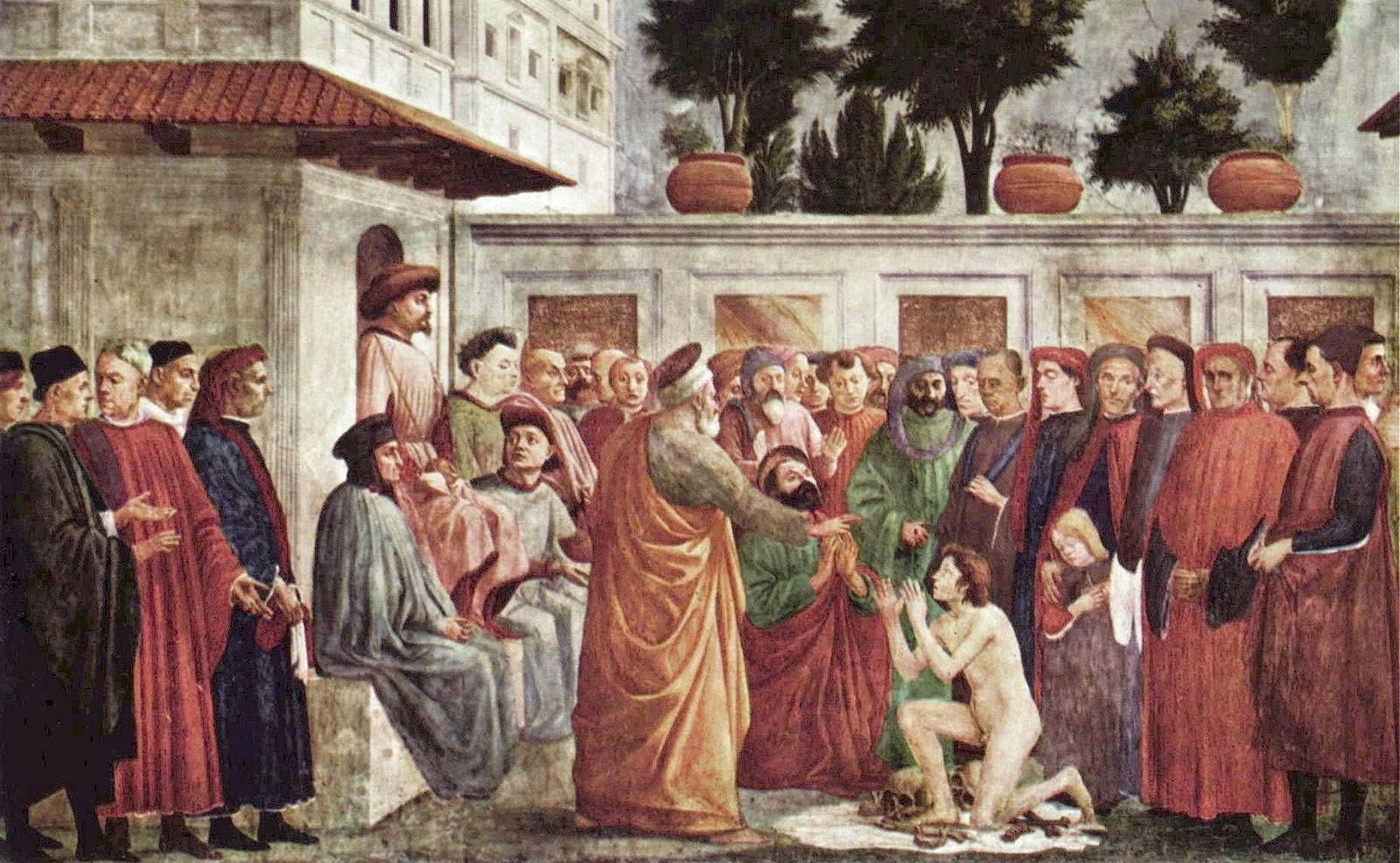 Peter preaching at Pentecost – THEOLOGY AND THE ARTS