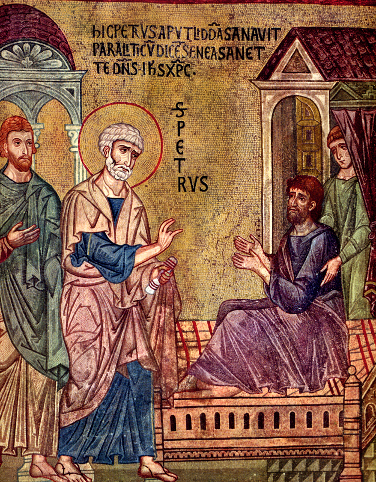 Peter healing Aeneas and raising Tabitha – THEOLOGY AND THE ARTS