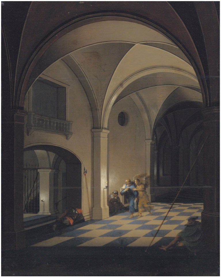 An Angel Frees Peter from Prison – THEOLOGY AND THE ARTS